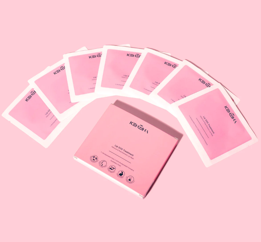 Kenzina SOS Treatment Biodegradable Lip Masks – The Beauty Extract